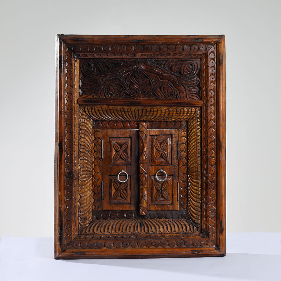 Swat Handwork Antique Wood Frame window – Suvastu Craft