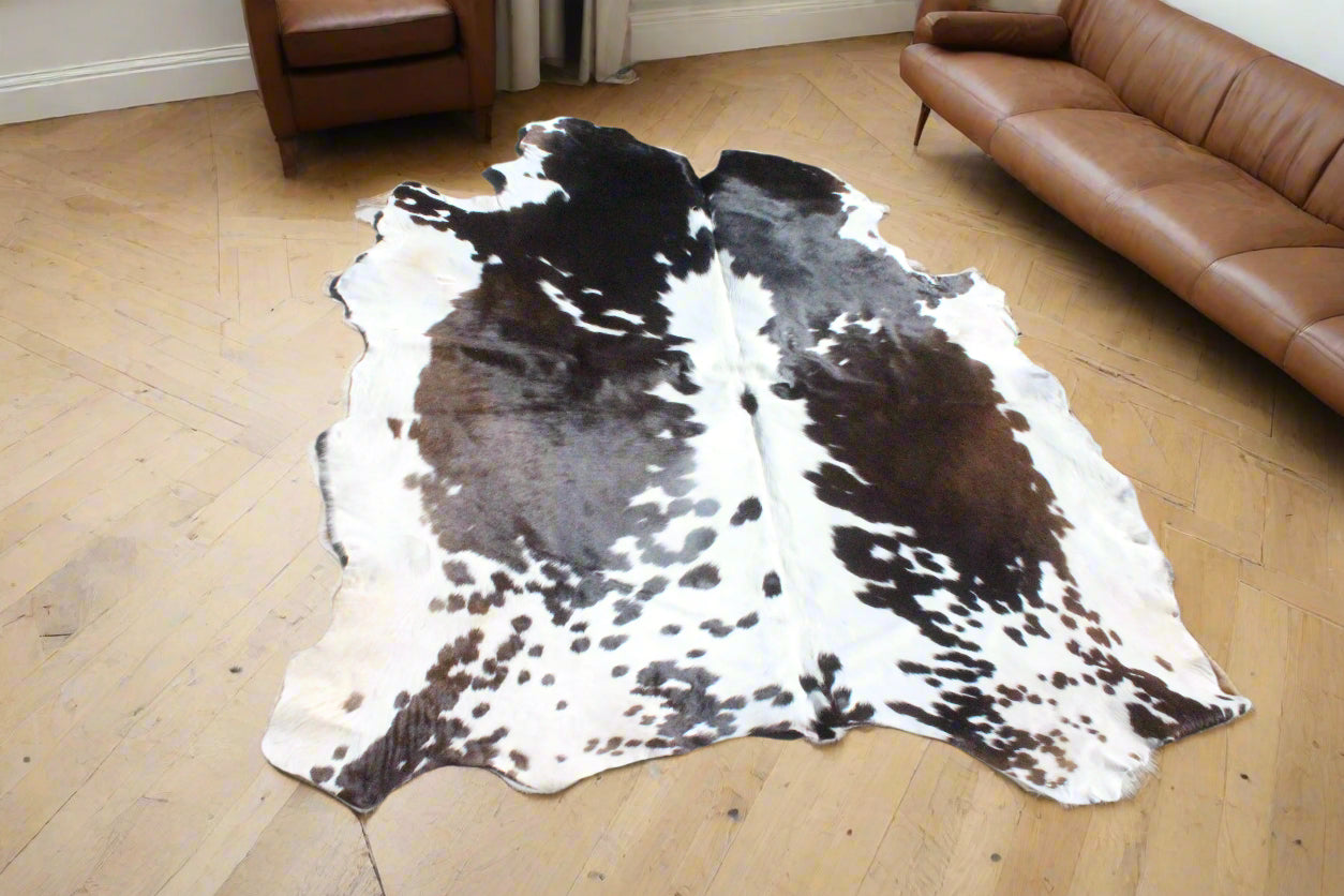 Cow Hide Rug 5.5x5 fts